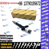 China Common Rail Fuel Injector 23670-30410 Common Rail Injetor 295050-0210 For TOYOTA 1KD-FTV for sale