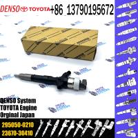 China Common Rail Fuel Injector 23670-30410 Common Rail Injetor 295050-0210 For TOYOTA 1KD-FTV for sale