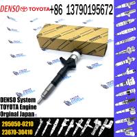 China Common Rail Fuel Injector 23670-30410 Common Rail Injetor 295050-0210 For TOYOTA 1KD-FTV for sale