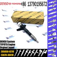 China Common Rail Fuel Injector 23670-30410 Common Rail Injetor 295050-0210 For TOYOTA 1KD-FTV for sale