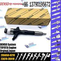 China Common Rail Fuel Injector 23670-30410 Common Rail Injetor 295050-0210 For TOYOTA 1KD-FTV for sale