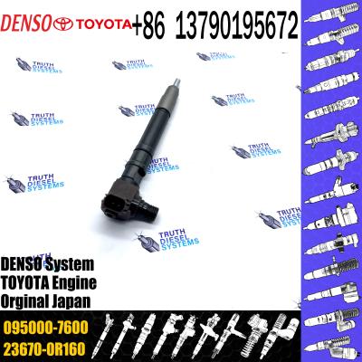 China Nine Diesel Injector 095000-7600 23670-0R160 Injector 095000-7600 for sale