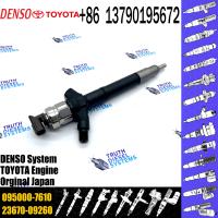 China Common Rail Diesel Fuel Injector 23670-0R010 236700R010 095000-7610 for sale
