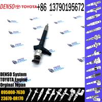 China Diesel Fuel Engine Injector 095000-7630 23670-0R170 Engine High Pressure Pump Engine Injection Injector 095000-7630 for sale