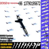 China Injector Nozzle 23670-0R030 23670-09240 Injector For Toyota 1AD-FTV Common Rail Injector 095000-6410 095000-6960 for sale