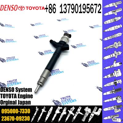 China 1AD-FTV 095000-7330 Common Rail Injector 095000 7330 Diesel Nozzle Injector 0950007330 For Toyota RAV4 2.0 D for sale