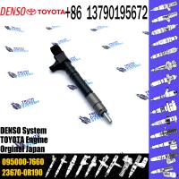 China Fuel Injector 23670-0R190 Fuel Injector Assembly 095000-7660 For Toyota 1AD-FTV for sale