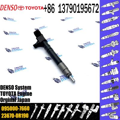 China Fuel Injector 23670-0R190 Fuel Injector Assembly 095000-7660 For Toyota 1AD-FTV for sale