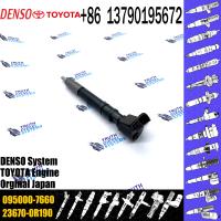 China Fuel Injector 23670-0R190 Fuel Injector Assembly 095000-7660 For Toyota 1AD-FTV for sale