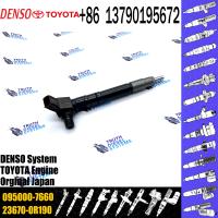 China Fuel Injector 23670-0R190 Fuel Injector Assembly 095000-7660 For Toyota 1AD-FTV for sale