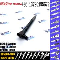 China Fuel Injector 23670-0R190 Fuel Injector Assembly 095000-7660 For Toyota 1AD-FTV for sale