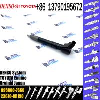 China Fuel Injector 23670-0R190 Fuel Injector Assembly 095000-7660 For Toyota 1AD-FTV for sale