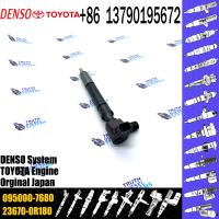 China Diesel Fuel Injector Nozzle 23670-0R180 Common Rail Injector 095000-7680 for sale