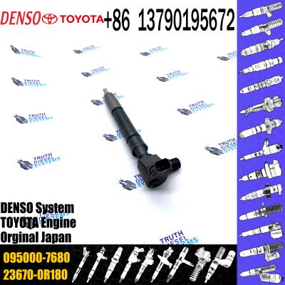 China Diesel Fuel Injector Nozzle 23670-0R180 Common Rail Injector 095000-7680 for sale