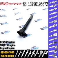 China Diesel Fuel Injector Nozzle 23670-0R180 Common Rail Injector 095000-7680 for sale