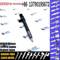 China Diesel Fuel Injector Nozzle 23670-0R180 Common Rail Injector 095000-7680 for sale