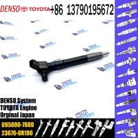 China Diesel Fuel Injector Nozzle 23670-0R180 Common Rail Injector 095000-7680 for sale