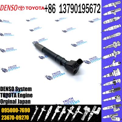 China 095000-7690 0950007690 Common Rail Injector DCRI107690 23670-09270 23670-0R050 For Toyota RAV4 2.0 D 1AD/2AD-FTV 095000- for sale