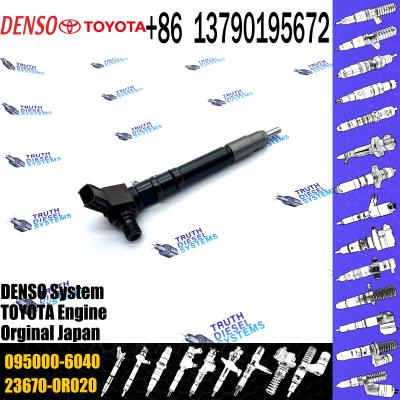 China Diesel Fuel Engine Injector 095000-6040 23670-0R020 For Engine High Pressure Pump Engine Injection Injector 095000-6040 for sale