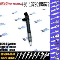 China Diesel Fuel Engine Injector 095000-6040 23670-0R020 For Engine High Pressure Pump Engine Injection Injector 095000-6040 for sale
