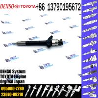 China Diesel Injector 23670-09210 DCRI107640 Common Rail Injector 0950007280 095000-7280 for sale