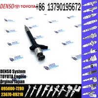 China Diesel Injector 23670-09210 DCRI107640 Common Rail Injector 0950007280 095000-7280 for sale