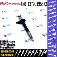 China Diesel Injector 23670-09210 DCRI107640 Common Rail Injector 0950007280 095000-7280 for sale