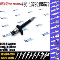 China Diesel Injector 23670-09210 DCRI107640 Common Rail Injector 0950007280 095000-7280 for sale