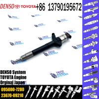 China Diesel Injector 23670-09210 DCRI107640 Common Rail Injector 0950007280 095000-7280 for sale