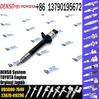 China Genuine Diesel Fuel Injector 23670-0R170 23670-0R120 23670-0R070 23670-0R020 23670-09140 0950007640 095000-7640 for sale