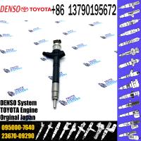 China Genuine Diesel Fuel Injector 23670-0R170 23670-0R120 23670-0R070 23670-0R020 23670-09140 0950007640 095000-7640 for sale