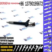 China Genuine Diesel Fuel Injector 23670-0R170 23670-0R120 23670-0R070 23670-0R020 23670-09140 0950007640 095000-7640 for sale