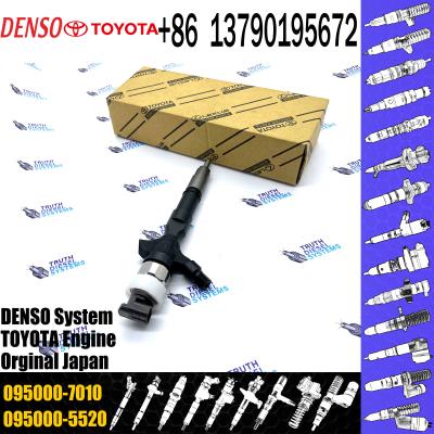 China D-ENSO 095000 7010 23670 39165 New Diesel Fuel Injector 095000-7010 For T-oyota 2KD Engine 095000-7010 2367 for sale