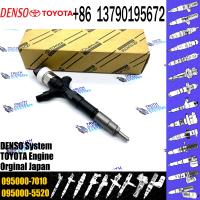China D-ENSO 095000 7010 23670 39165 New Diesel Fuel Injector 095000-7010 For T-oyota 2KD Engine 095000-7010 2367 for sale