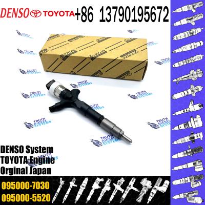 China Fuel Injector 23670-39145 Common Rail Injetor 095000-7040 095000-7030 For TOYOTA VIGO 1KD 2KD for sale