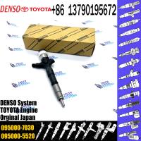China Fuel Injector 23670-39145 Common Rail Injetor 095000-7040 095000-7030 For TOYOTA VIGO 1KD 2KD for sale
