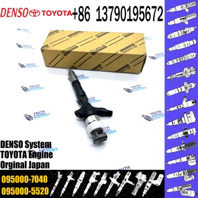 China Diesel CR Fuel Injector 095000-6771 095000-7041 095000-7040 For Diesel Engine for sale