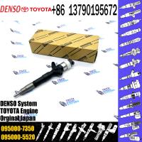 China Diesel Fuel Injector DENSO 0950007350 095000-7350 For Toyota 1KD-FTV Prado D4D J120 23670-30080 23670-30180 for sale