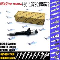 China Diesel Fuel Injector DENSO 0950007350 095000-7350 For Toyota 1KD-FTV Prado D4D J120 23670-30080 23670-30180 for sale