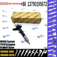 China Common Rail Injector 095000-7360 095000-6870 095000-5890 095000-5891 for 1KD 2KD Diesel Nozzle Assembly High Quality for sale