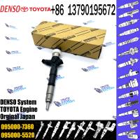 China Common Rail Injector 095000-7360 095000-6870 095000-5890 095000-5891 for 1KD 2KD Diesel Nozzle Assembly High Quality for sale