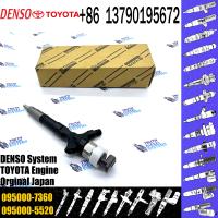 China Common Rail Injector 095000-7360 095000-6870 095000-5890 095000-5891 for 1KD 2KD Diesel Nozzle Assembly High Quality for sale