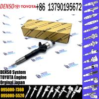 China Common Rail Injector 095000-7360 095000-6870 095000-5890 095000-5891 for 1KD 2KD Diesel Nozzle Assembly High Quality for sale