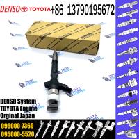 China Common Rail Injector 095000-7360 095000-6870 095000-5890 095000-5891 for 1KD 2KD Diesel Nozzle Assembly High Quality for sale