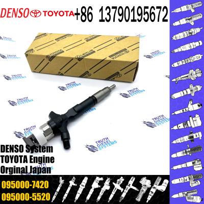 China 23670-30310 Fuel Injector 095000-7420 23670-30150 For Dennso For Toyotaa Hiace 2.5 2KD D4D DCRI107800 for sale