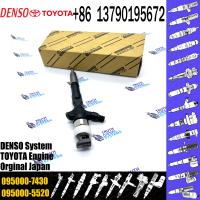 China For Toyo-ta Hiase / Hu X 2KD-FTV Common Rail Injector 23670-39245 095000-7430 for sale