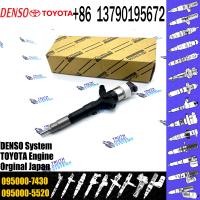 China For Toyo-ta Hiase / Hu X 2KD-FTV Common Rail Injector 23670-39245 095000-7430 for sale