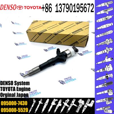 China For Toyo-ta Hiase / Hu X 2KD-FTV Common Rail Injector 23670-39245 095000-7430 for sale