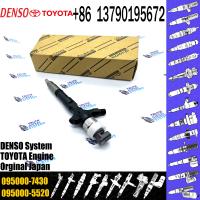 China For Toyo-ta Hiase / Hu X 2KD-FTV Common Rail Injector 23670-39245 095000-7430 for sale