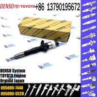 China Diesel Common Rail Injector 095000-7440 2367039265 23670-39265 For TOYOTA DYNA 1KD-FTV for sale